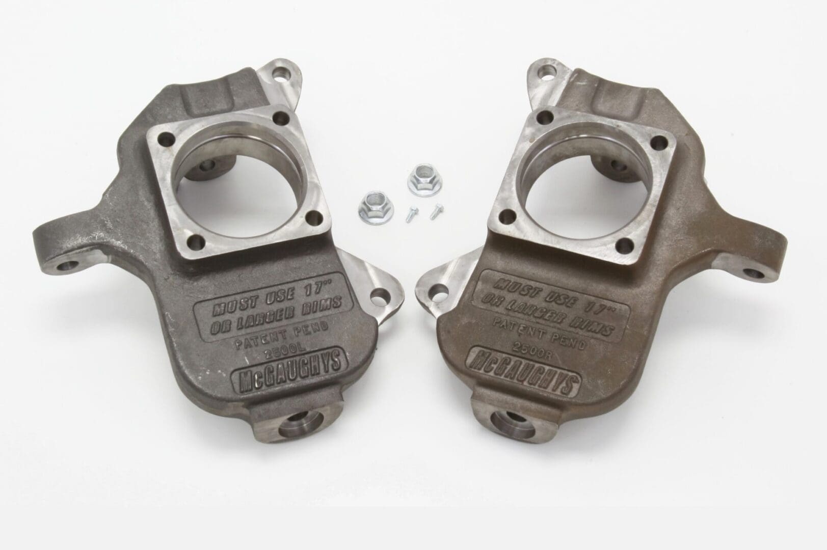 McGAUGHYS 2003 - 2009 Hummer H2 Front Suspension Drop Spindles, 2" Drop ...