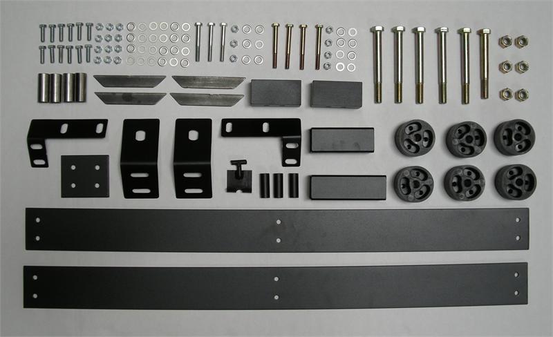 Predator Motorsports Hummer H1 2 Inch Billet Aluminum Body Lift Kit ...