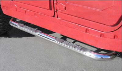 Predator Motorsports Hummer H1 Predator Running Board Set Polished ...