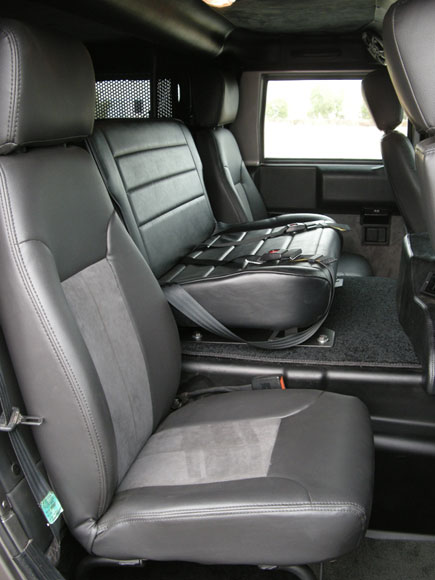 Predator Motorsports Hummer H1 Center Console Seat: Hummer Parts Club