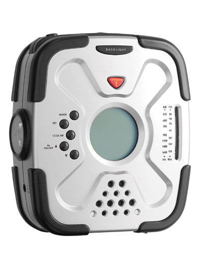 HUMVEE SELF POWERED DYNAMIC WINDUP RECHARGE RADIO: Hummer Parts Club