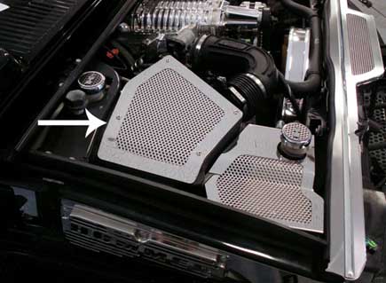 HPW Hummer H2 Stainless Steel Perforated Air Intake Box Cover: Hummer ...