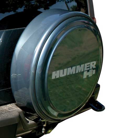 Hummer h3 spare wheel cover store