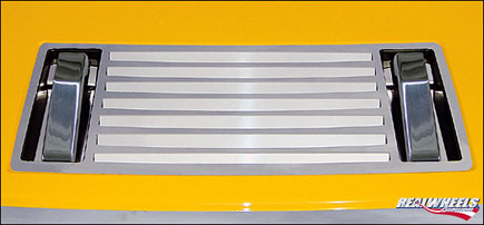 Real Wheels Hummer H2 & SUT Stainless Steel Pocketed 7 Louver Top ...