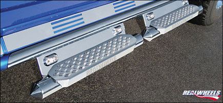 Real Wheels Hummer H2 & SUT Stainless Steel Torpedo Tube with Stainless ...