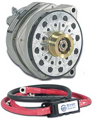 Hummer H1 High Output Alternator Kit 300 AMP by Wrangler NW: Hummer ...