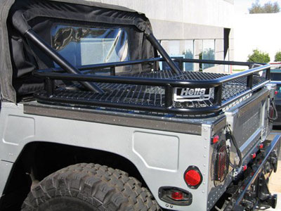 Predator Motorsports Hummer H1 Bed Rack- Hard Top: Hummer Parts Club