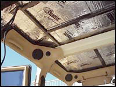 Predator Motorsports Hummer H1 Roof Sound Deadening Kit: Hummer Parts Club