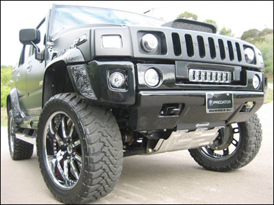 Hummer H2 Lower Body Kit: Hummer Parts Club