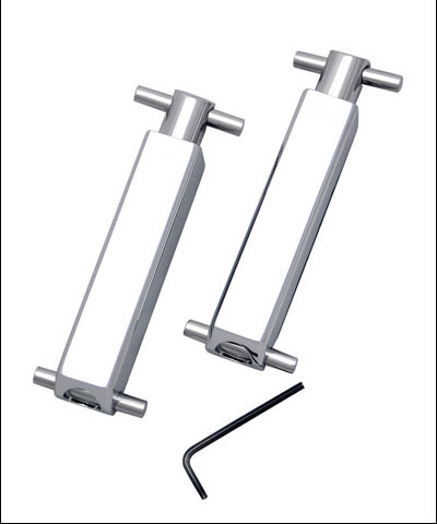 Pro One H2 Smooth Chrome Billet Hood Latch Springs, Pr.: Hummer Parts Club