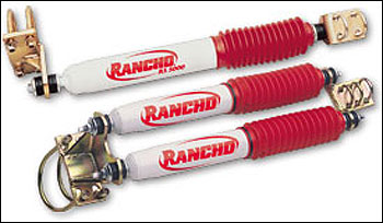RANCHO RS5000 Hummer H2 SINGLE STEERING STABILIZER KIT: Hummer Parts Club